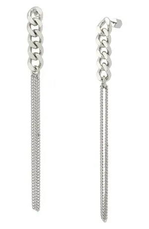 Allsaints Silver Tone Earrings