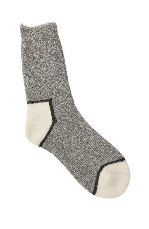 WATSON'S Heat Thermal Crew Socks Light Grey Mix/cream