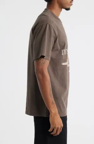 SANTO STUDIO Not That Serious Cotton Graphic T-shirt