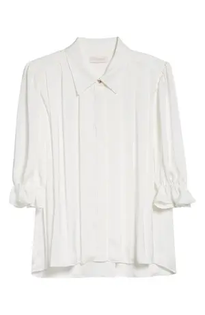 Ramy Brook Amira Button Front Woven Shirt