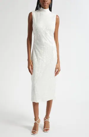 Ramy Brook Catherine Sequin Sleeveless Dress