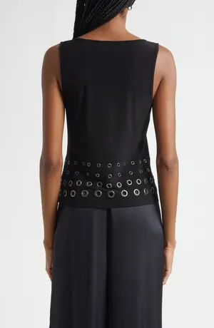 Ramy Brook Eline Grommet Accent Tank