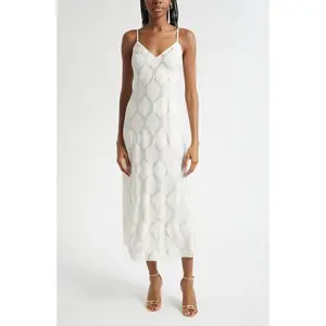 Ramy Brook Lynn Metallic Knit Dress