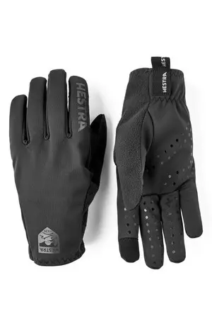 HESTRA Runners Touchscreen Gloves - Black/black