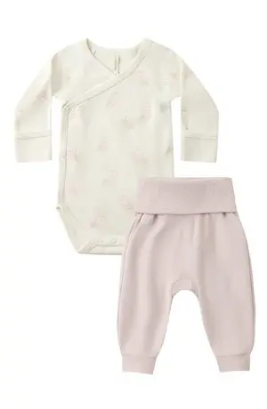 QUINCY MAE Organic Cotton Bodysuit & Pants