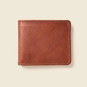 CASUPO Large Billfold Wallet Chocolate
