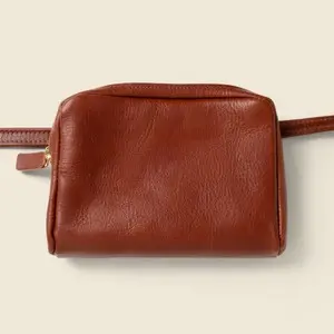 CASUPO Leather Fanny Pack - Chocolate