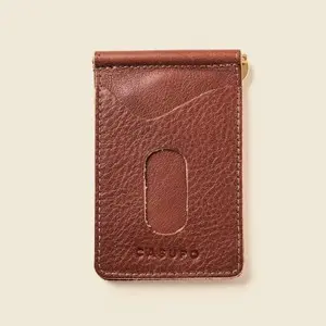 CASUPO Money Clip Wallet - Chocolate