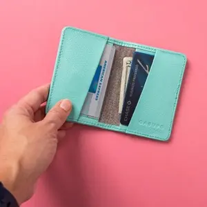 CASUPO Compact Bifold With Rfid Protection - Baby Blue