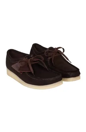 Sandro X Clarks Originals Wallabee Leather Derbies