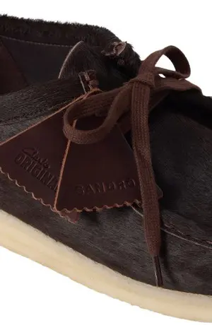 Sandro X Clarks Originals Wallabee Leather Derbies