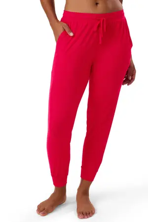 KINDRED BRAVELY Everyday Maternity & Postpartum Lounge Joggers - Red