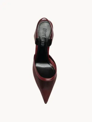 BRITT NETTA Esme 95 Slingback - Wine