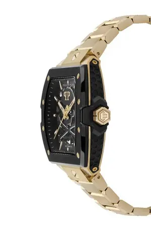 Philipp Plein The $keleton 2.0 Automatic Goldtone Bracelet Watch