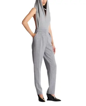 Balmain Tailored Cotton Knit Trousers