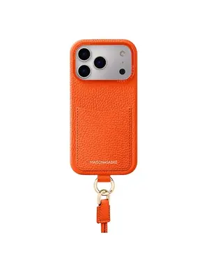 MAISON DE SABRE Sling Phone Case (iphone 17 Pro Max) Manhattan Orange