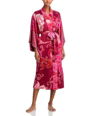 Natori Deco Robe - Red