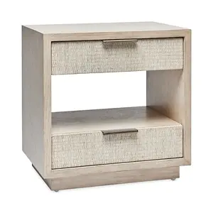 INTERLUDE HOME Harperly Bedside Chest - Taupe