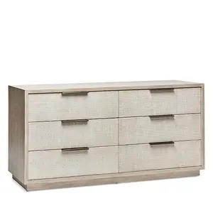 INTERLUDE HOME Harperly 6 Drawer Chest - Taupe