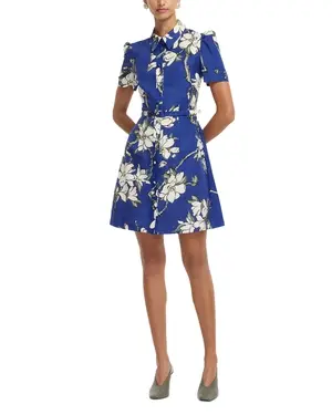 LEO LIN Bronte Mini Dress - Blue