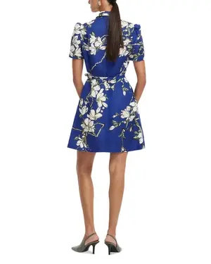LEO LIN Bronte Mini Dress - Blue
