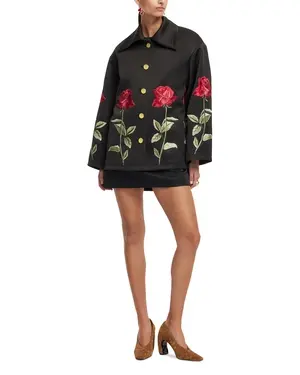 LEO LIN Leyna Embroidered Jacket