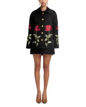 LEO LIN Leyna Embroidered Jacket