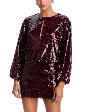 Long Sleeve Sequin