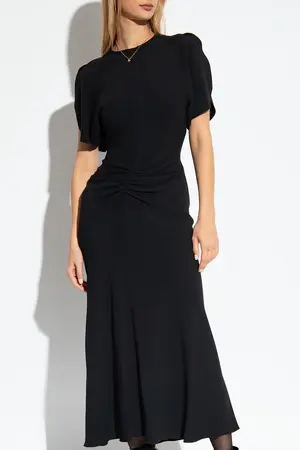 Victoria Beckham Sleeveless Draped Dress