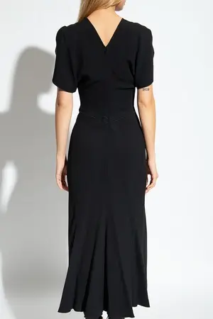 Victoria Beckham Sleeveless Draped Dress