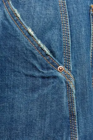 MAISON MARGIELA Vintage-effect Wide Leg Jeans - Blue