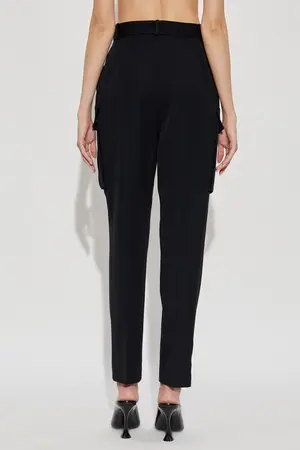 Balmain Wool Cargo Trousers