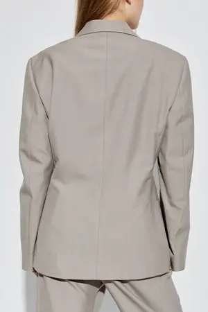 LEMAIRE Double-breasted Blazer - Grey