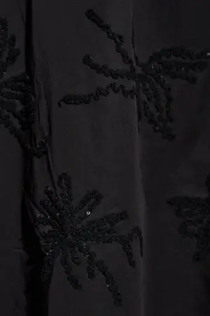 Munthe Midi Dress With Bead And Sequin Appliqués