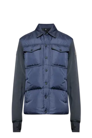 Moncler Cardigan With Down Insert