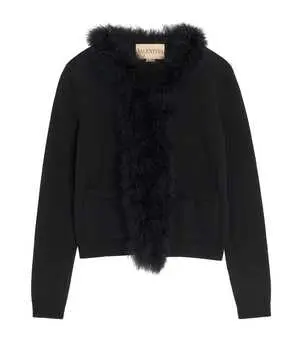 Valentino Garavani Collared Cardigans For Women