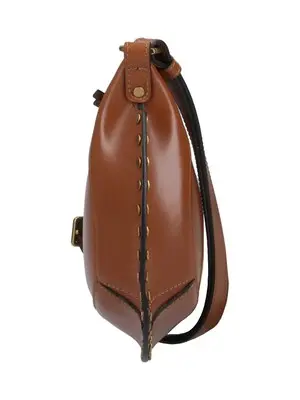 Isabel Marant Étoile Oskan Moon" Shoulder Bag - Brown