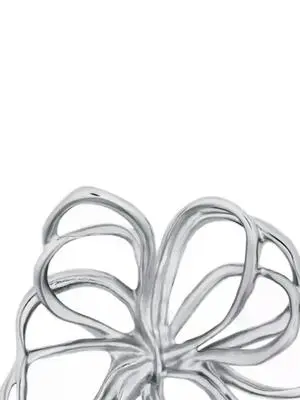 Oscar De La Renta Floral Drop Earrings