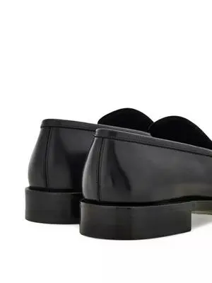 FERRAGAMO Calfskin Leather Penny Loafers