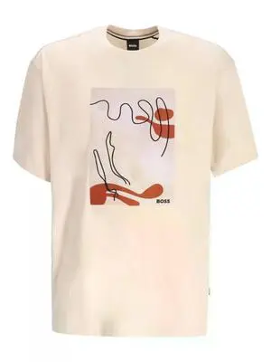 BOSS Graphic T-shirt - Neutrals