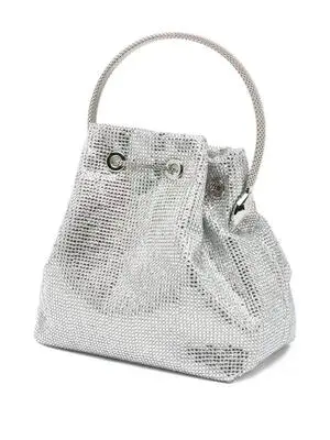 Rene Caovilla Mini Deva Tote - Silver