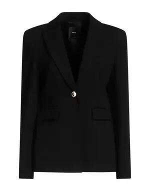 Pinko Single-breasted Blazer - Black