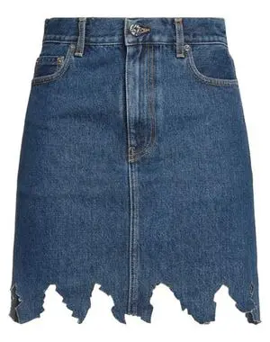 JW Anderson Denim Flared Skirt - Blue