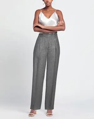 MSGM Pinstriped Flannel Pants - Grey