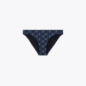 Tory Burch Printed Bikini Bottom - Blue Paisley