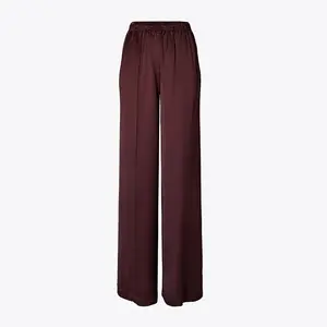 Tory Burch Viscose Pant - Merlot