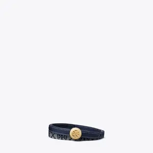 Tory Burch Romy Reversible Belt - Tory Navy