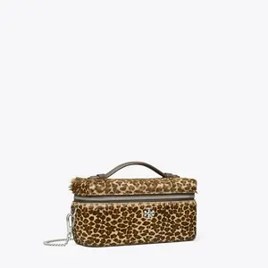 Tory Burch Kira Calf Hair Vanity Case