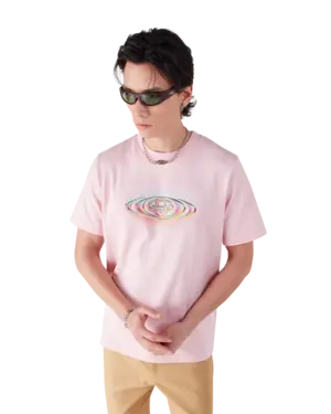 Casablanca Glass Logo Short Sleeve T-shirt - Multicolor