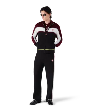 Casablanca Stripe Merino Knit Trousers